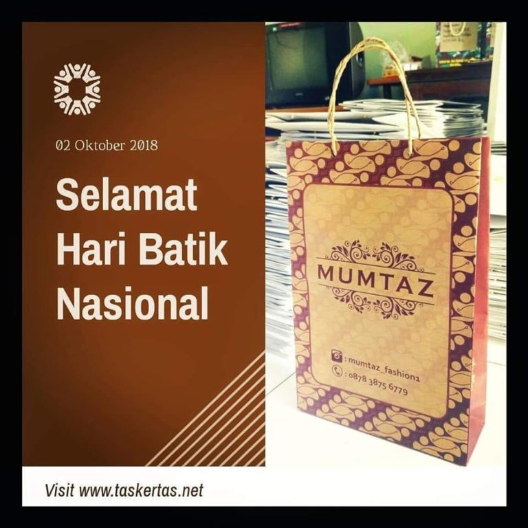 Paper Bag Batik Souvenir Desain 2020 Inspiring!